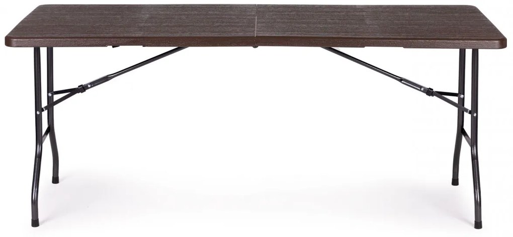 Skládací cateringový stůl Impro 180 cm hnědý