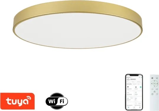 Brilagi -LED Stmív. svítidlo POOL SMART LED/128W/230V 100 cm zlatá Wi-Fi Tuya+DO