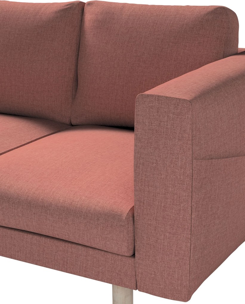 Potah na pohovku IKEA Norsborg 3-místná barva hnědá látka pletený vzor