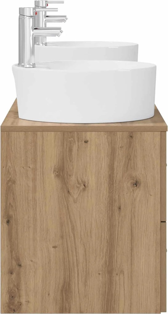 Sada koupelnových skříněk 3 ks Dub artisan 62,5 x 44,5 x 50 cm 3405874