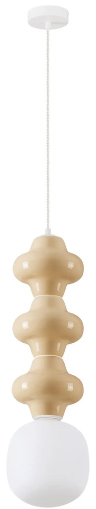 LED žluto-bílá designová svítilna Clio