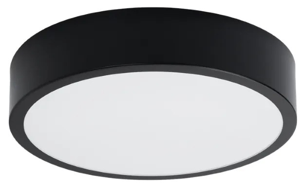 Sollux Lighting Stropní svítidlo ONYX 30 černá LED 3000K