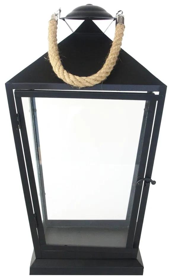 Černá lucerna Esschert Design Classical, výška 45,6 cm