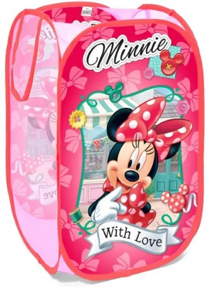 SEVEN Koš na hračky Minnie Mouse Polyester 36x36x58 cm