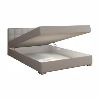 Postel boxspring FERATA KOMFORT 120x200 světle šedá