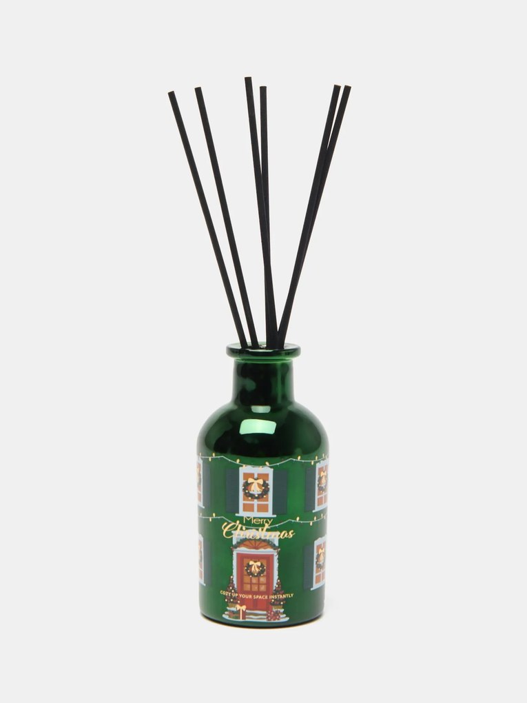 Sinsay - Vánoční aroma difuzér s tyčinkami Sandalwood - zelená