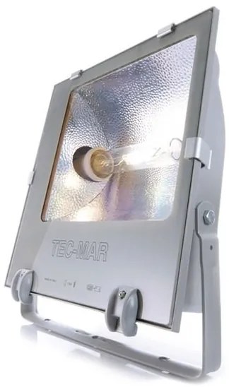 IMPR 100083 Venkovní svítidlo spot Tec 3 400W stříbrno-šedá E40 - LIGHT IMPRESSIONS