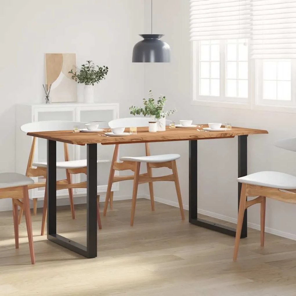 Jídelní stůl 154x80x76 cm masivní akáciové dřevo 286473