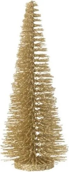 Zlatý vánoční dekorativní stromek Glitter Tree – 5*5*15 cm