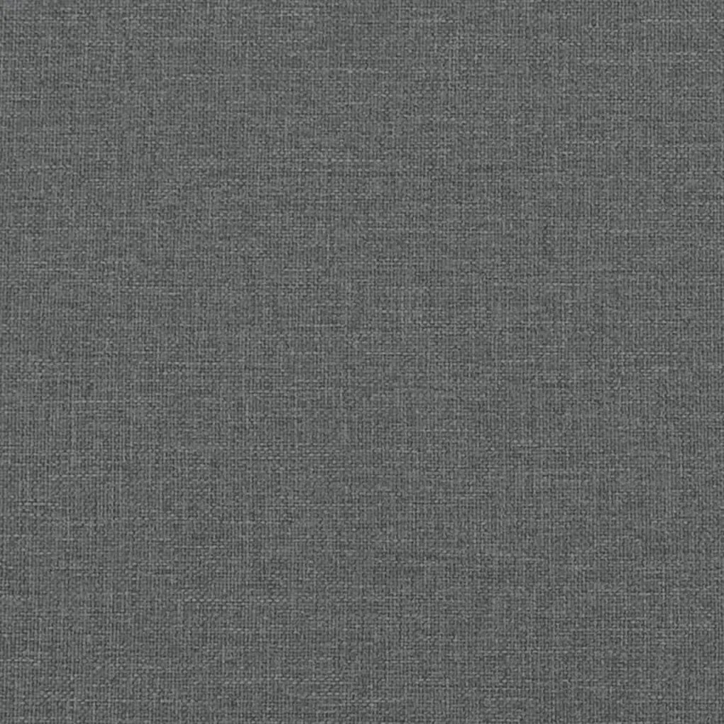 2dílná sedací souprava s poduškami tmavě šedá textil 3201307