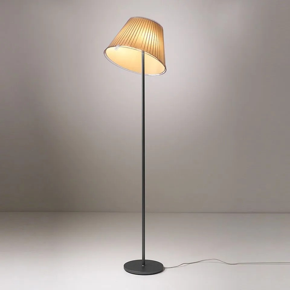 Artemide Choose Floor, designová stojací lampa, antracit/pergamen, 2x12W E27, 140cm