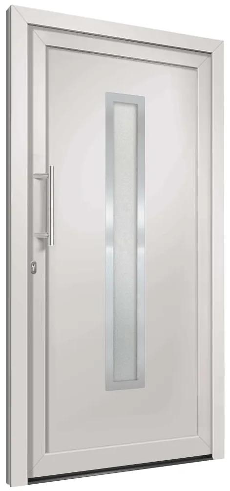 Vchodové dveře bílé 88 x 200 cm,  279223