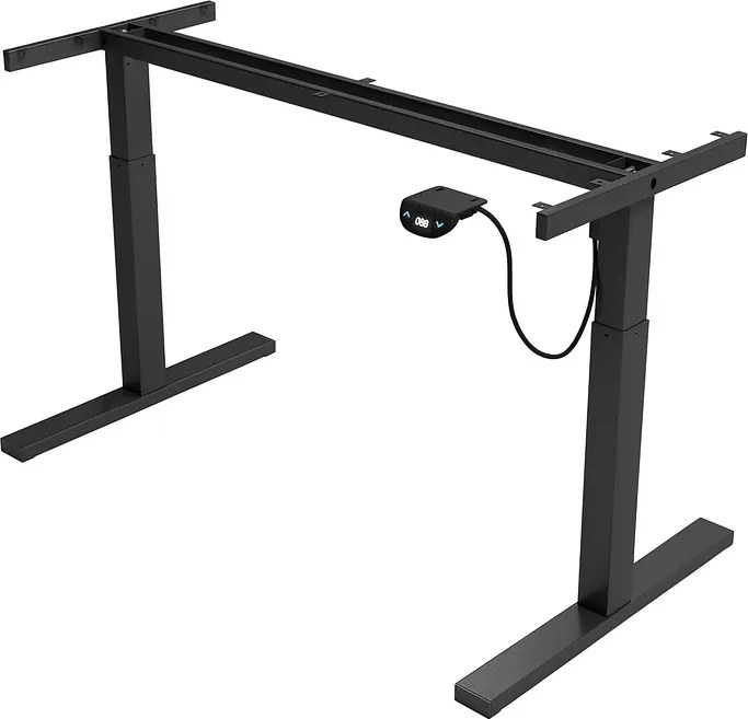 Herní stůl BR04 LOFT s černým rámem 120 cm