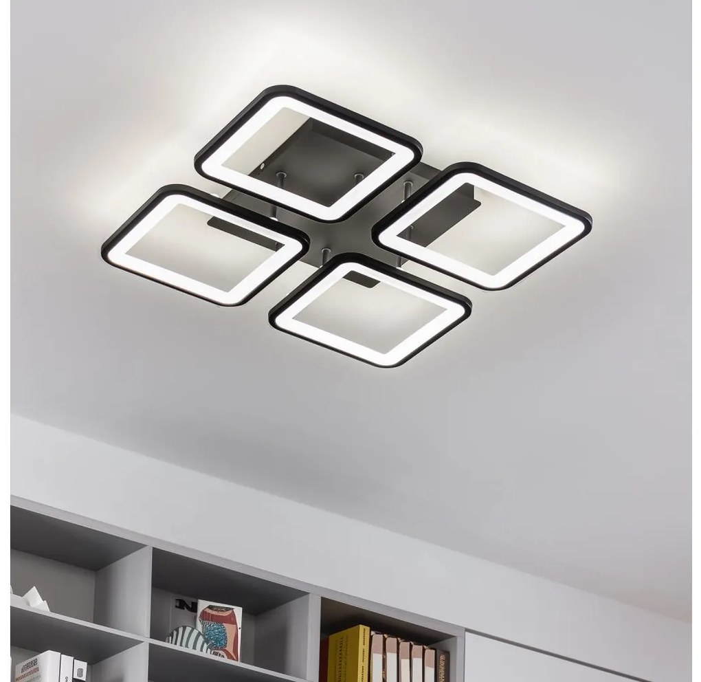 Brilagi - LED Stmívatelný přisazený lustr SQUARED LED/85W/230V 3000-6500K + DO