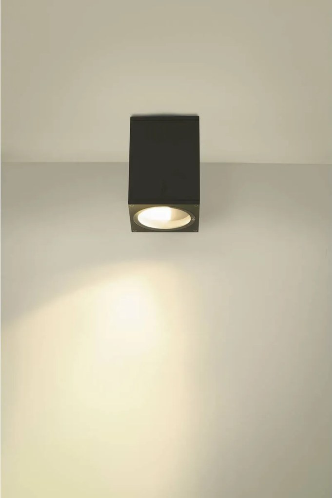 LA 1003421 ENOLA SQUARE M Outdoor, stropní LED svítidlo, antracitové - BIG WHITE (SLV)
