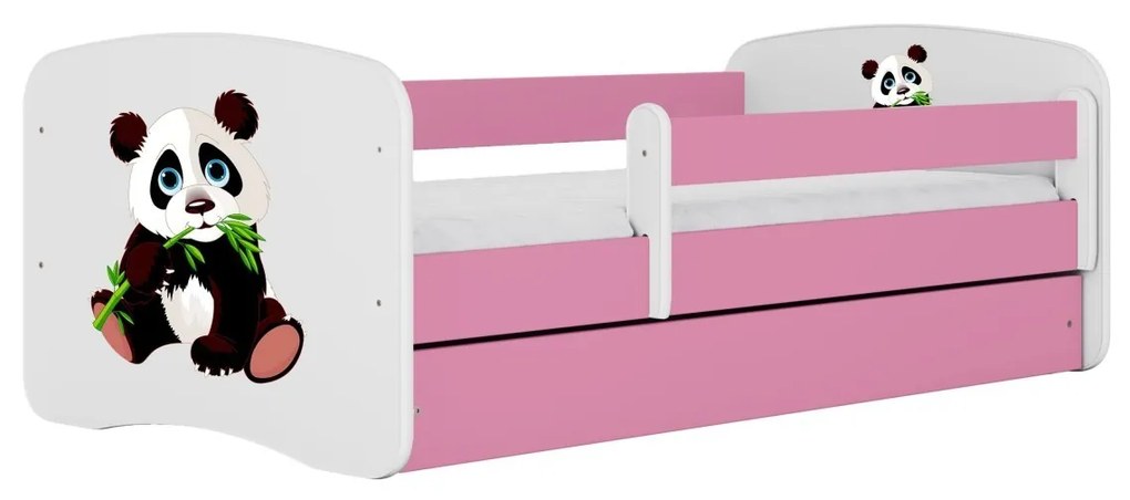 Dětská postel Babydreams panda růžová II