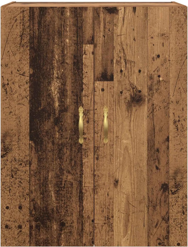 Nástěnná skříň 2 ks Staré dřevo 69,5 x 34 x 90 cm 3394518