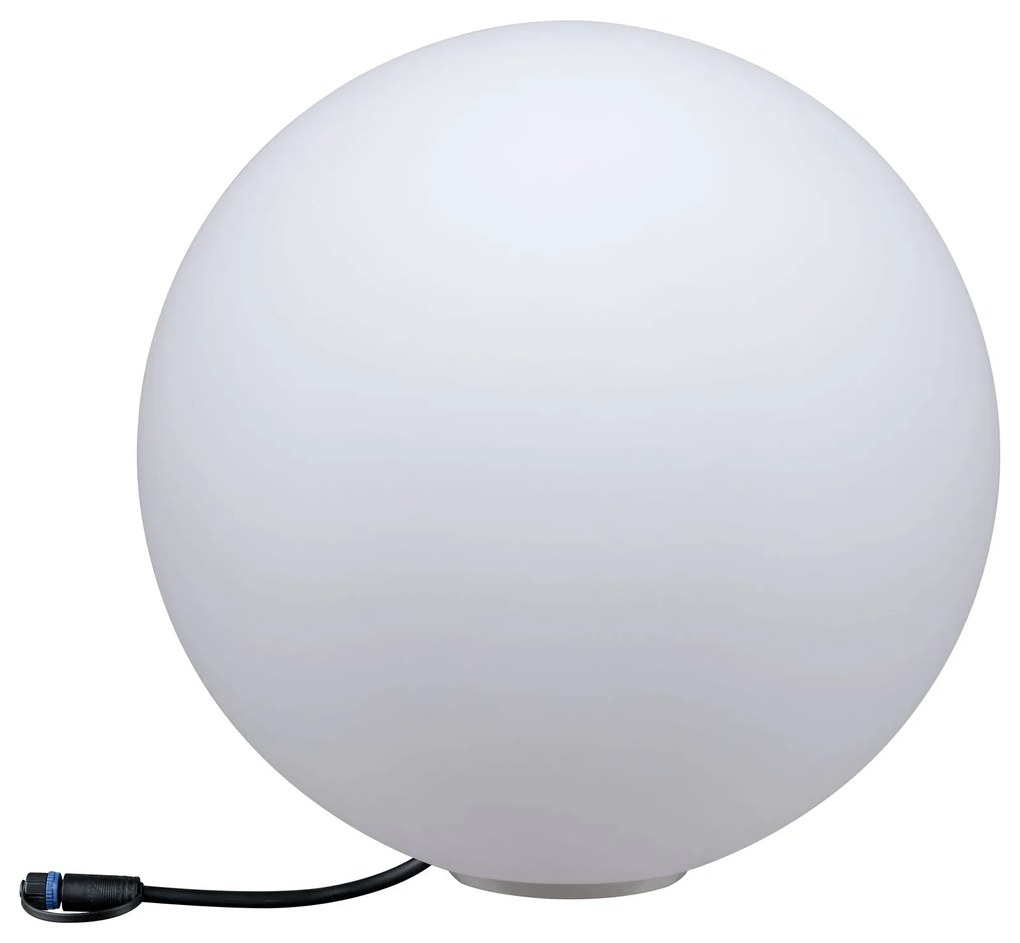 Paulmann 94178 Plug&Shine Globe, venkovní světelný objekt 6,5W LED 3000K, prům.40cm, IP67