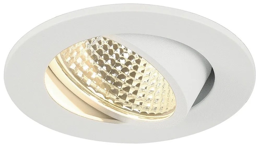 LA 113951 NEW TRIA LED kruhová 3W sada matná bílá 230V/350mA COB LED 3W 38° 3000K - BIG WHITE (SLV)