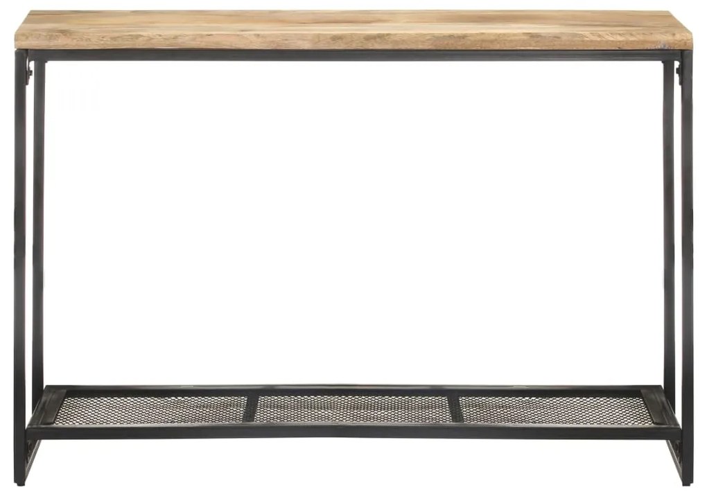 vidaXL Konzolový stolek 110 x 35 x 75 cm masivní mangovníkové dřevo
