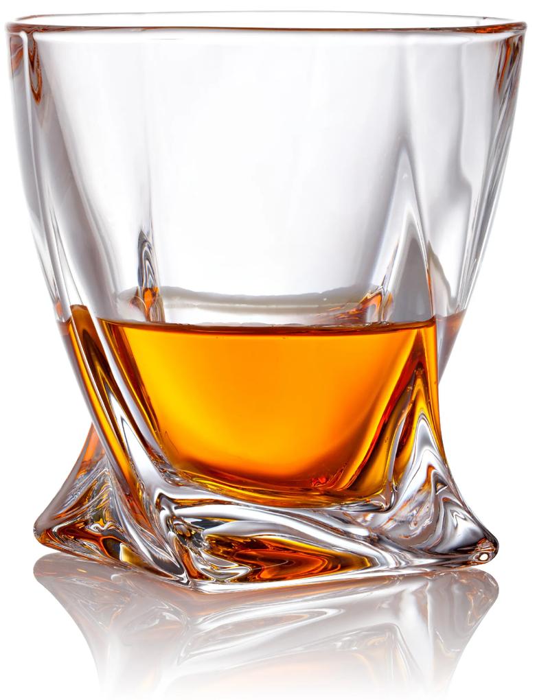Dekorant Bohemia Crystal křišťálový whisky set s gravírováním Bucaneer 1+2
