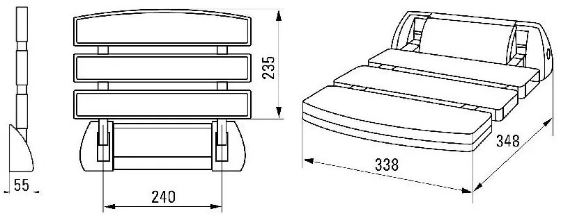 Deante Safety sprchové sedátko