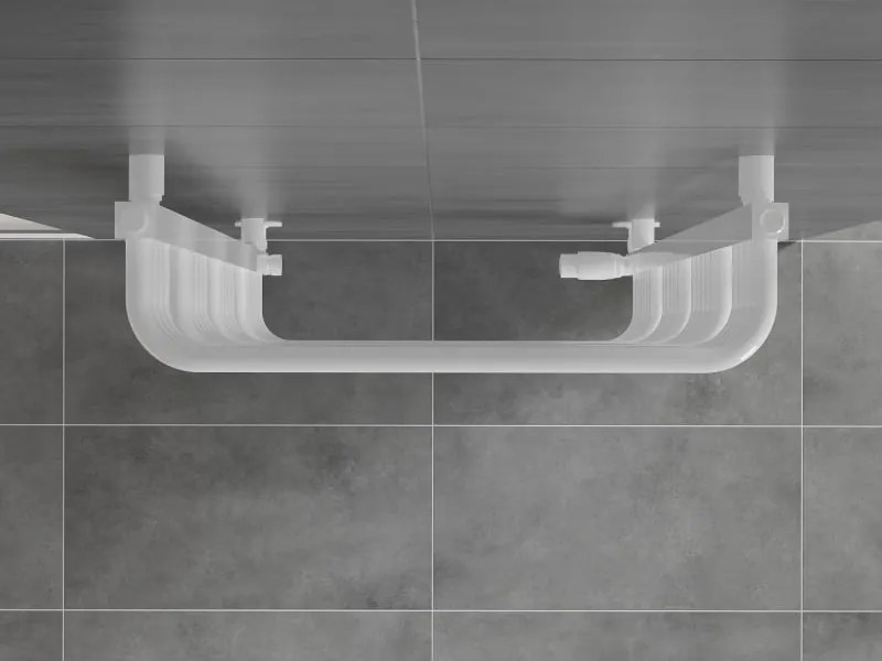 Mexen Apollo koupelnový radiátor 860 x 550 mm, 481 W, bílý - W117-0860-550-00-20