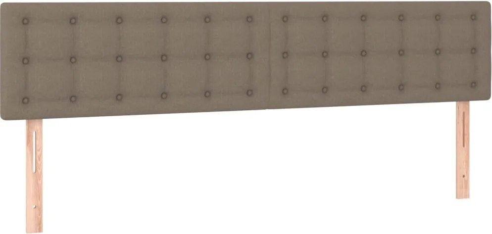 Box spring postel s matrací taupe 160x200 cm textil 3140949