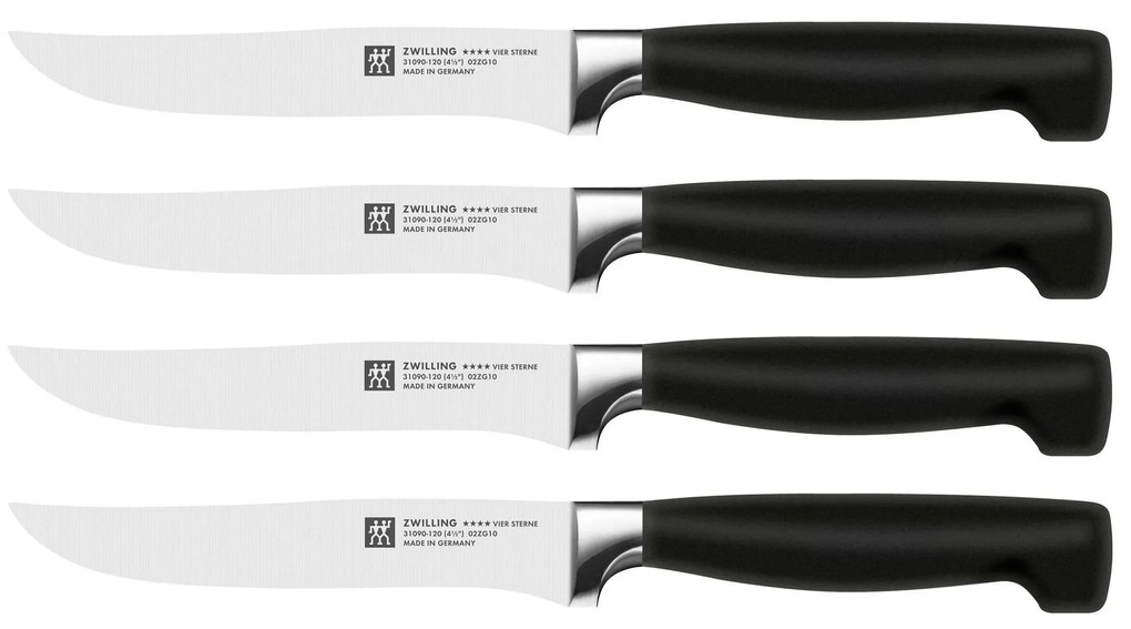Zwilling Sada steakových nožů Four Star, 4 ks 1003047