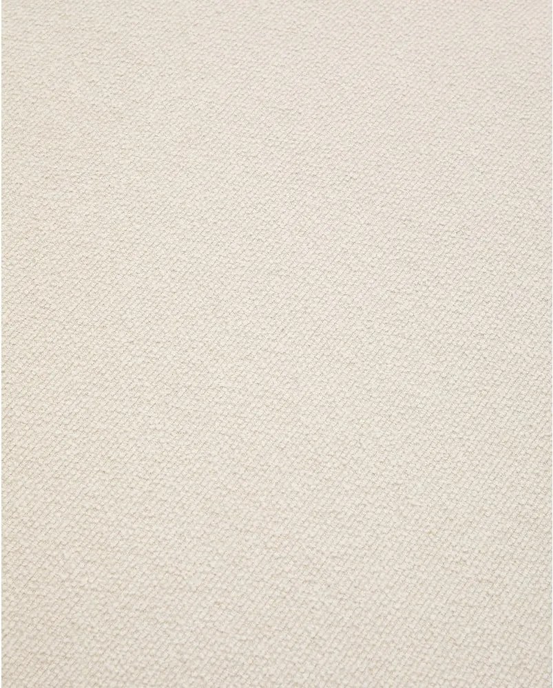 Béžová podnožka z textilie bouclé Aurum – Kave Home