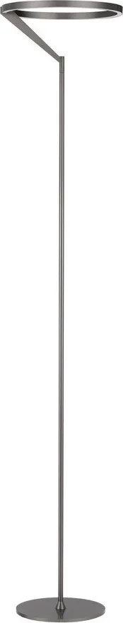 Hliníková LED stmívatelná stojací lampa ve stříbrné barvě (výška 168 cm) Tilia – Nova Luce