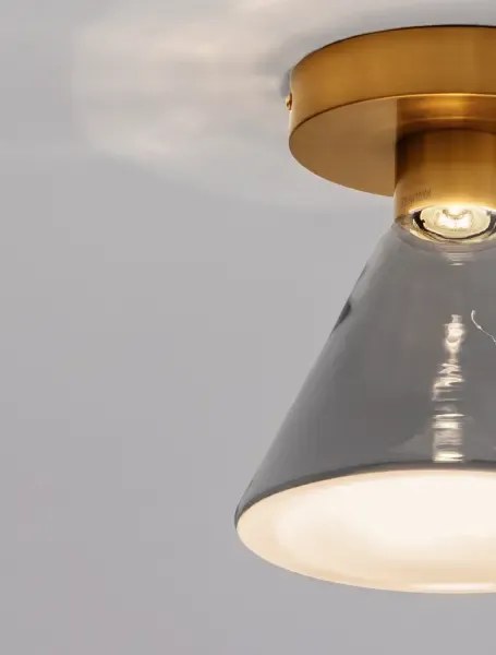 Designové stropní svítidlo Voi 1 Šedá