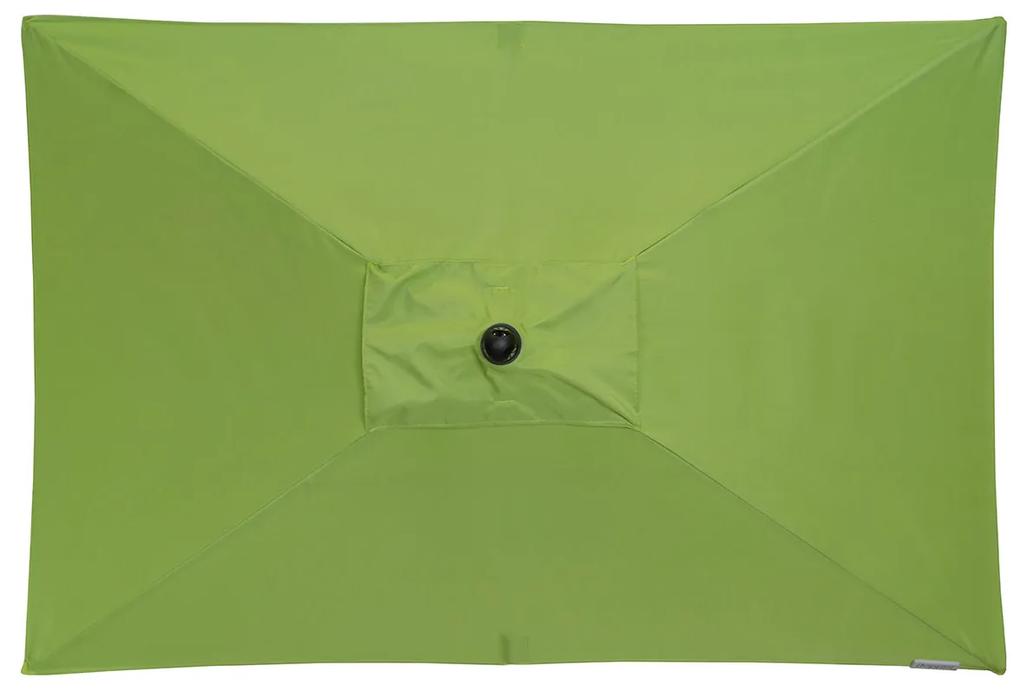 Doppler ACTIVE 210 x 140 cm - slunečník s automatickým naklápěním kličkou zelené jablko