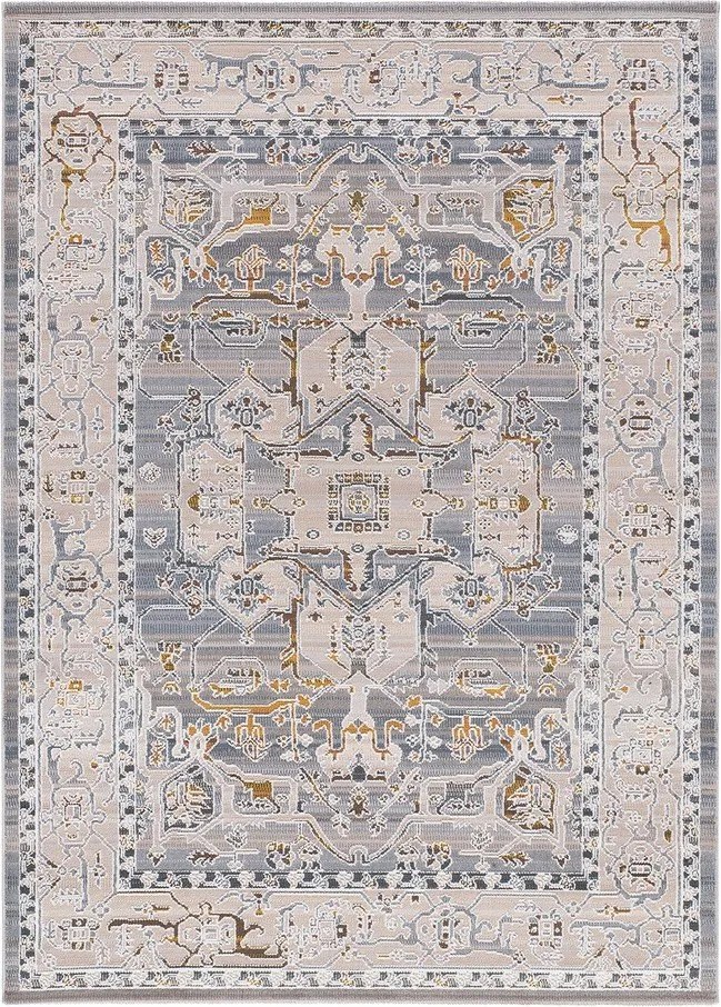 Šedomodrý koberec 115x170 cm Berta – Universal