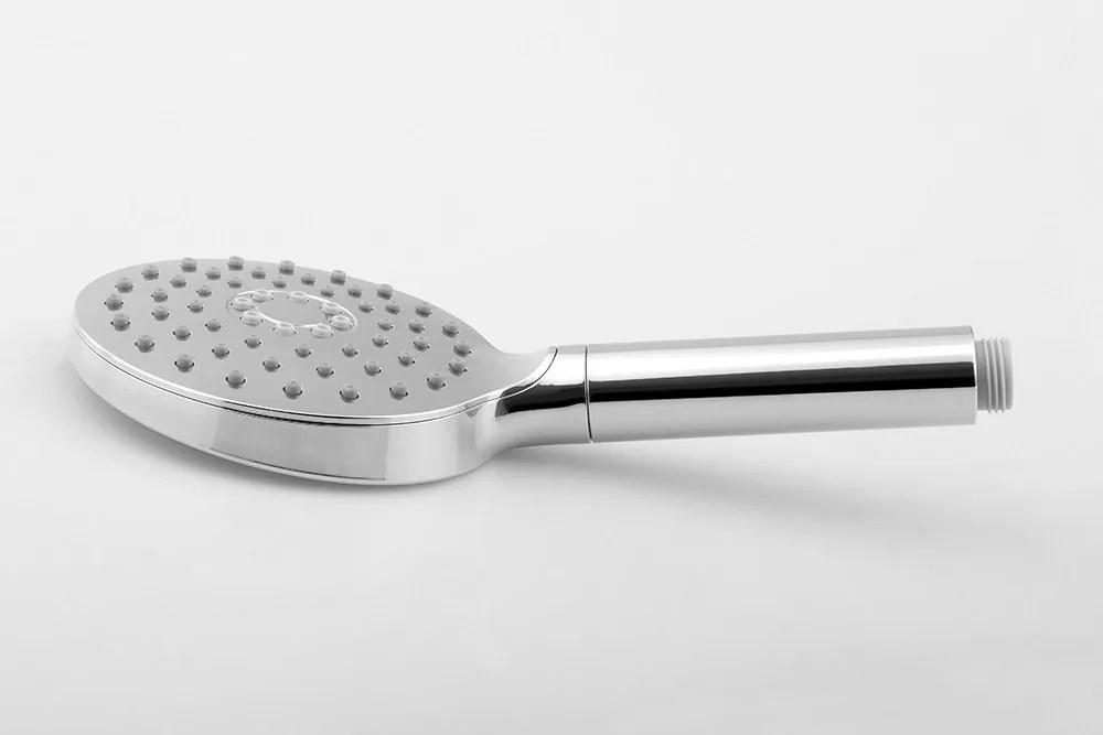 Sapho ruční sprcha 120 mm masážní otočná 3 funkce chrom 1204-32
