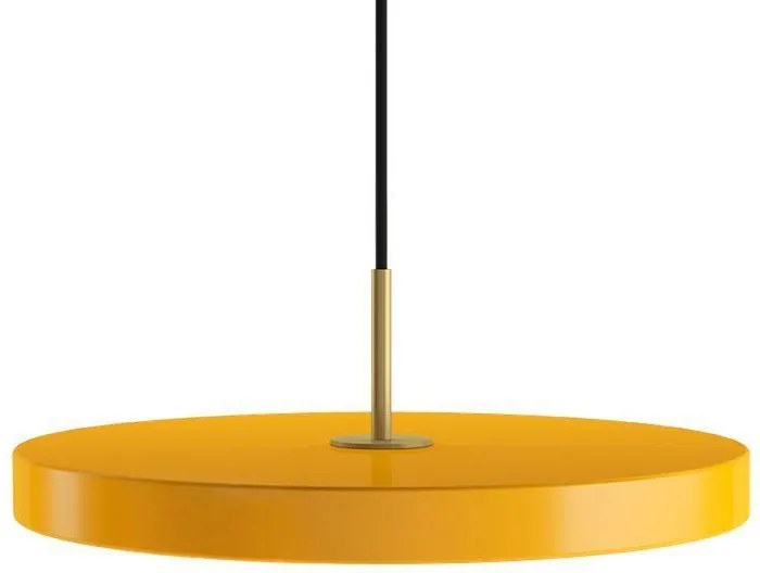 Umage 2175 Asteria šafránově žluté závěsné svítidlo LED 17W, 3000K průměr 43cm