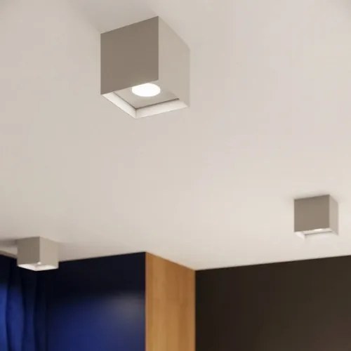 Stropní svítidlo SOLLUX HATI šedé GU10 1x10W bez žárovky SL.1278