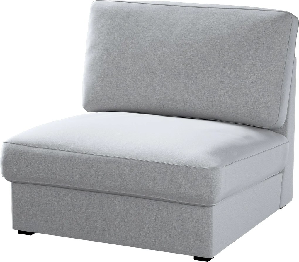 Potah na neskládací křeslo IKEA Kivik barva šedá látka sametová