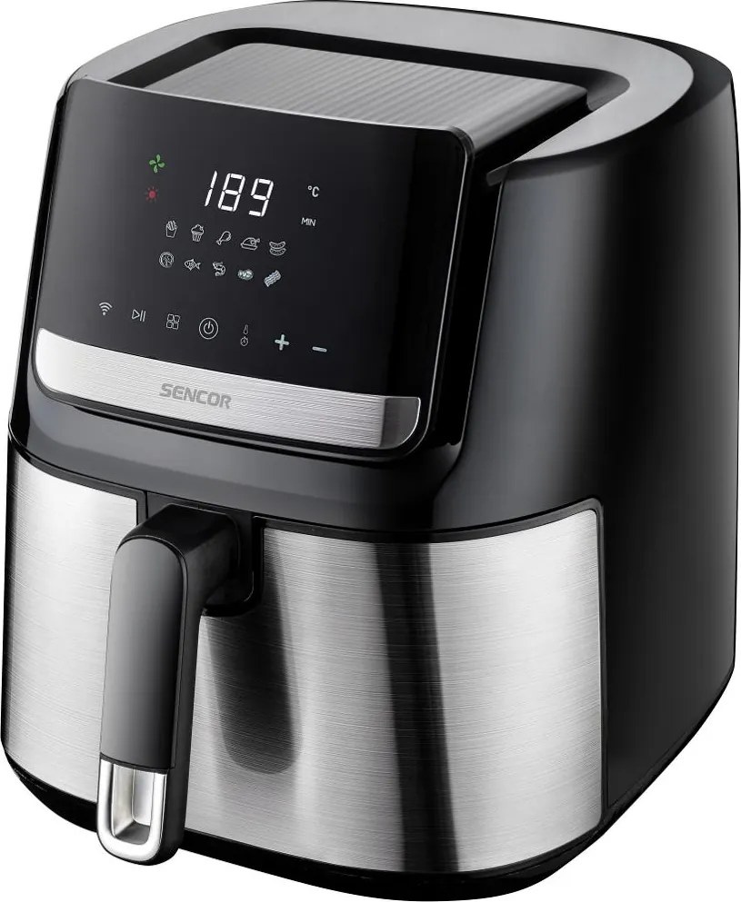 Sencor SFR 6600SS - Chytrá horkovzdušná fritéza