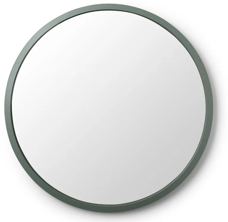Culty Zelené kulaté závěsné zrcadlo Hubby 61 cm