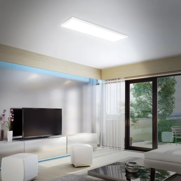 Briloner 7404-016 - LED RGBW Stm.  přisazený panel LED/22W/230V 4000K + DO
