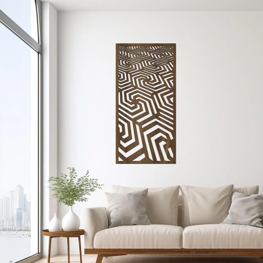 dřevo života Dekorační panel MAZE Rozměry (cm): 20x40, Barevný vzor: Třešeň