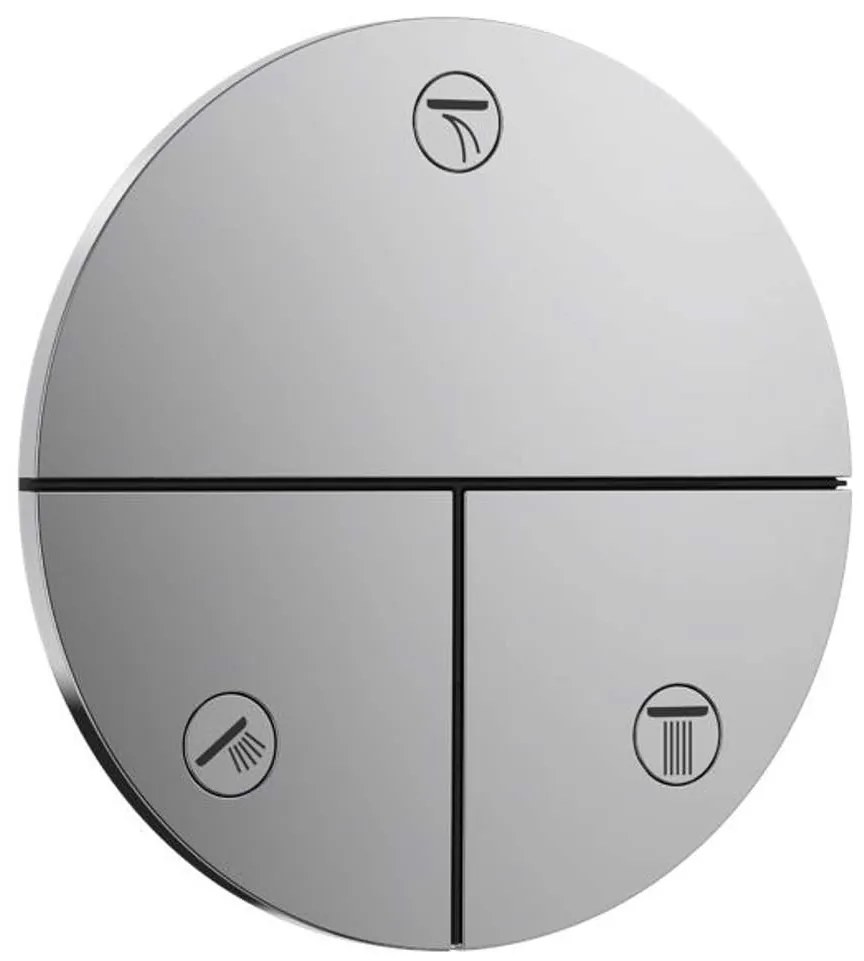 Hansgrohe ShowerSelect Comfort - Ventil pod omítku, pro 3 spotřebiče, chrom 15558000