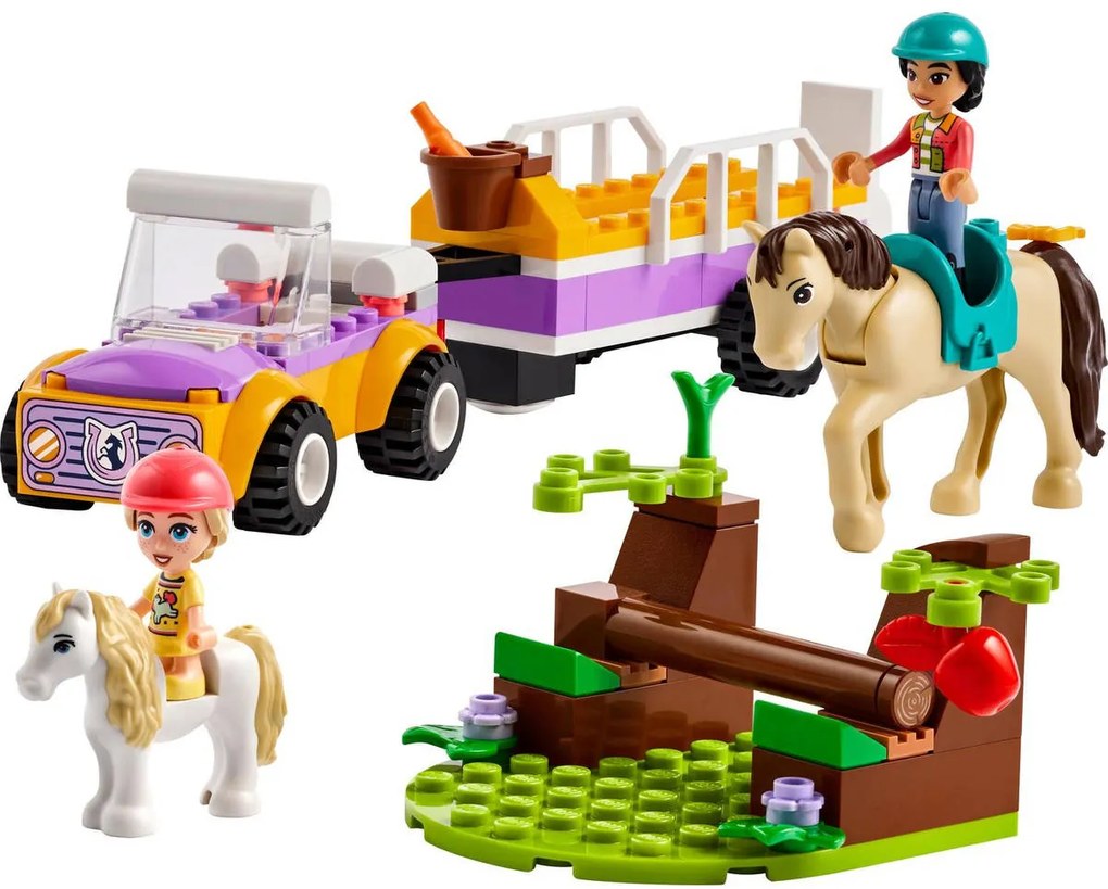 LEGO FRIENDS Přívěs s koněm a poníkem 42634 STAVEBNICE 2242634