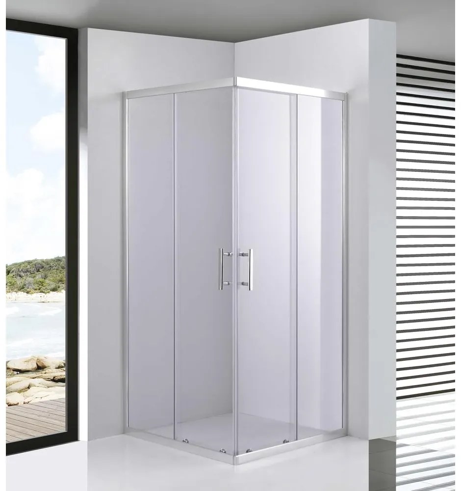 Toulon 6mm Sprchová kabina 80*80 190cm