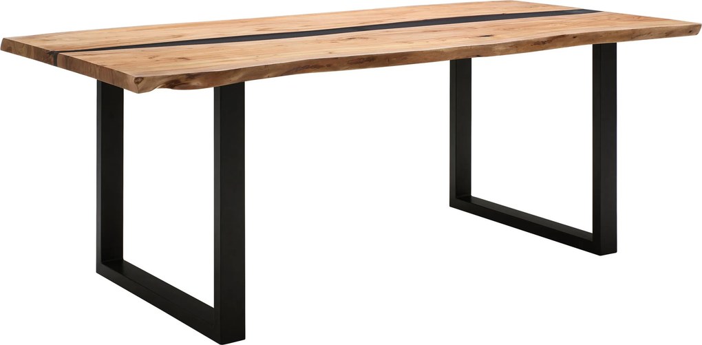 XXXLutz JÍDELNÍ STŮL, akácie, barvy akácie, 220/100/76 cm Linea Natura - 002697000101