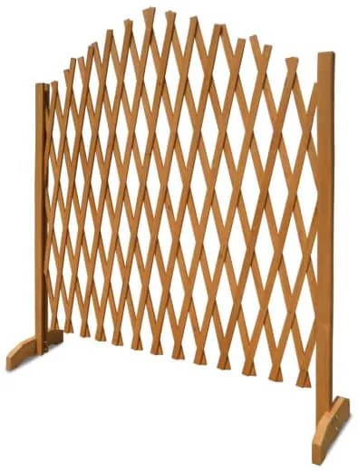 Deuba Zahradní mřížkový plot 200x107 cm - přírodní