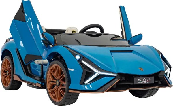 Elektrické autíčko Lamborghini SIAN modré