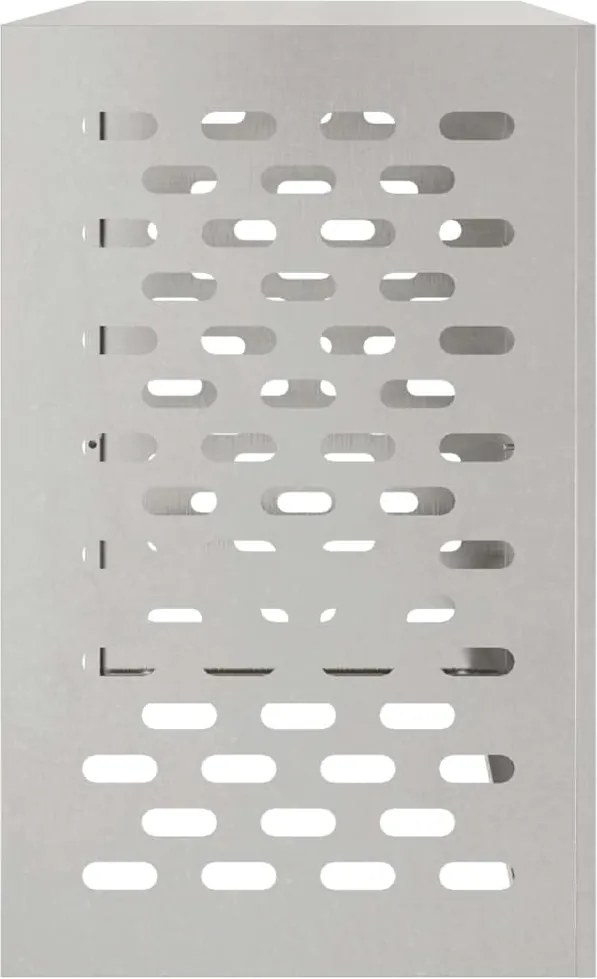 vidaXL Ochrana klimatizace Stříbrná 110 x 50 x 80 cm