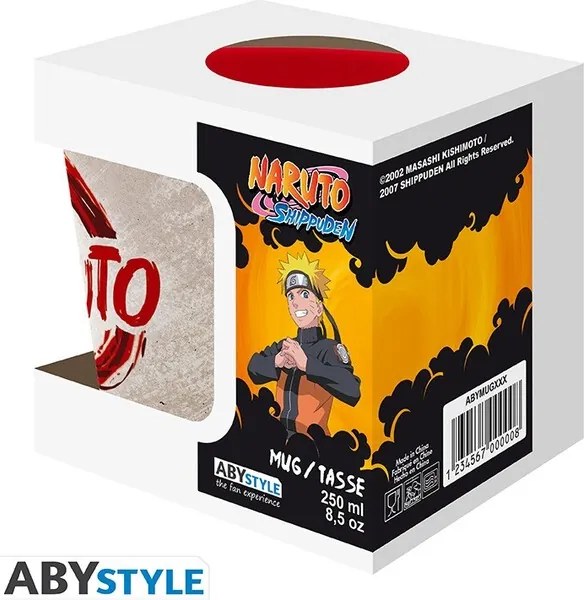 Hrnek Abysse Corpse Naruto Shippuden - Naruto Ninja Brush 250 ml Vícebarevná